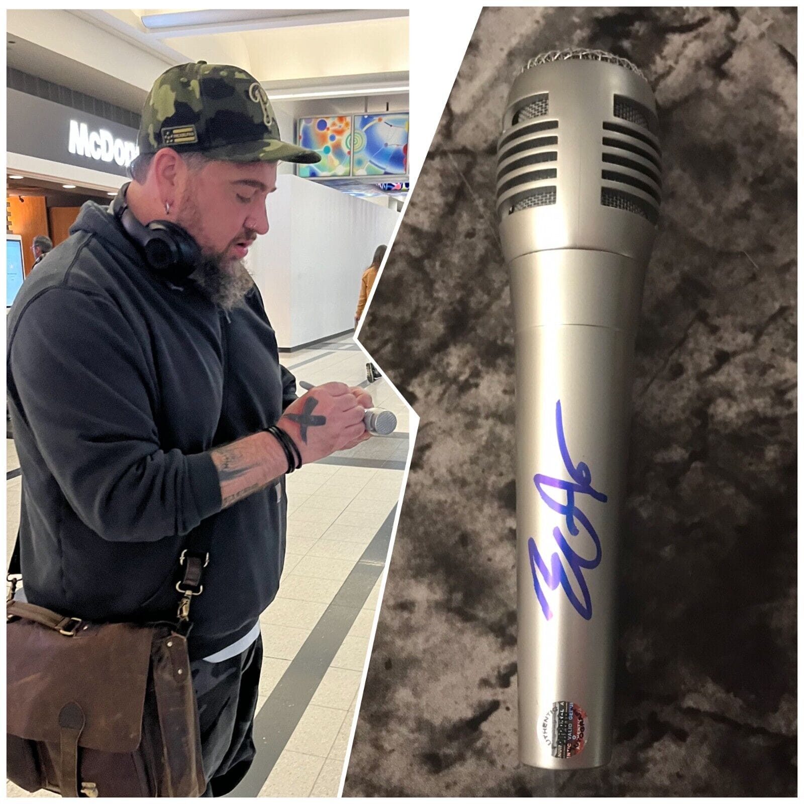 GFA Standup Comedian * BIG JAY OAKERSON * Signed Mic Microphone PROOF ... GFA Standup Comedian * BIG JAY OAKERSON * Signed Mic Microphone PROOF ...