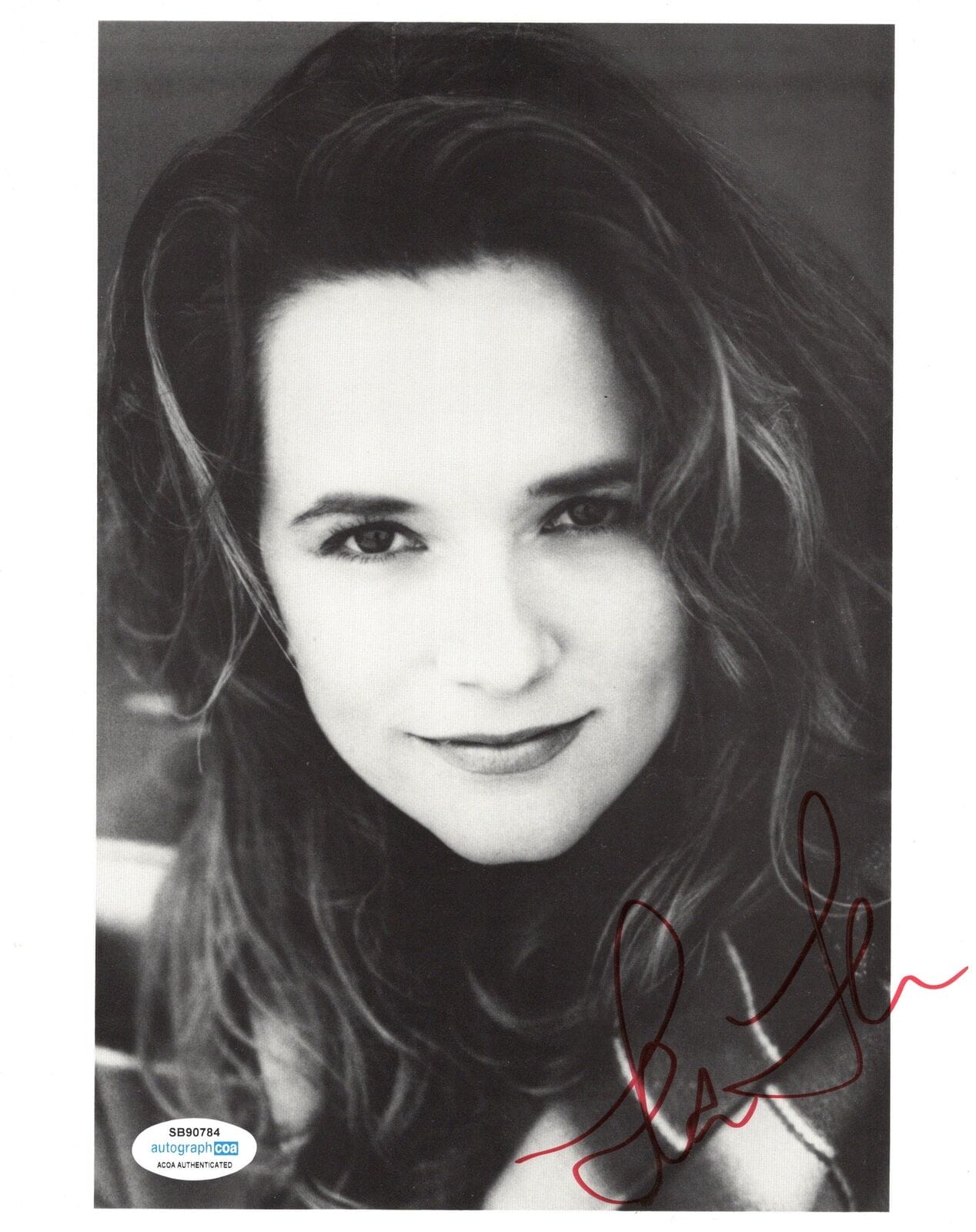 Elisabeth Shue Autographed Signed b/w Cute Photo ACOA Opens in a new window or tab | Autographia