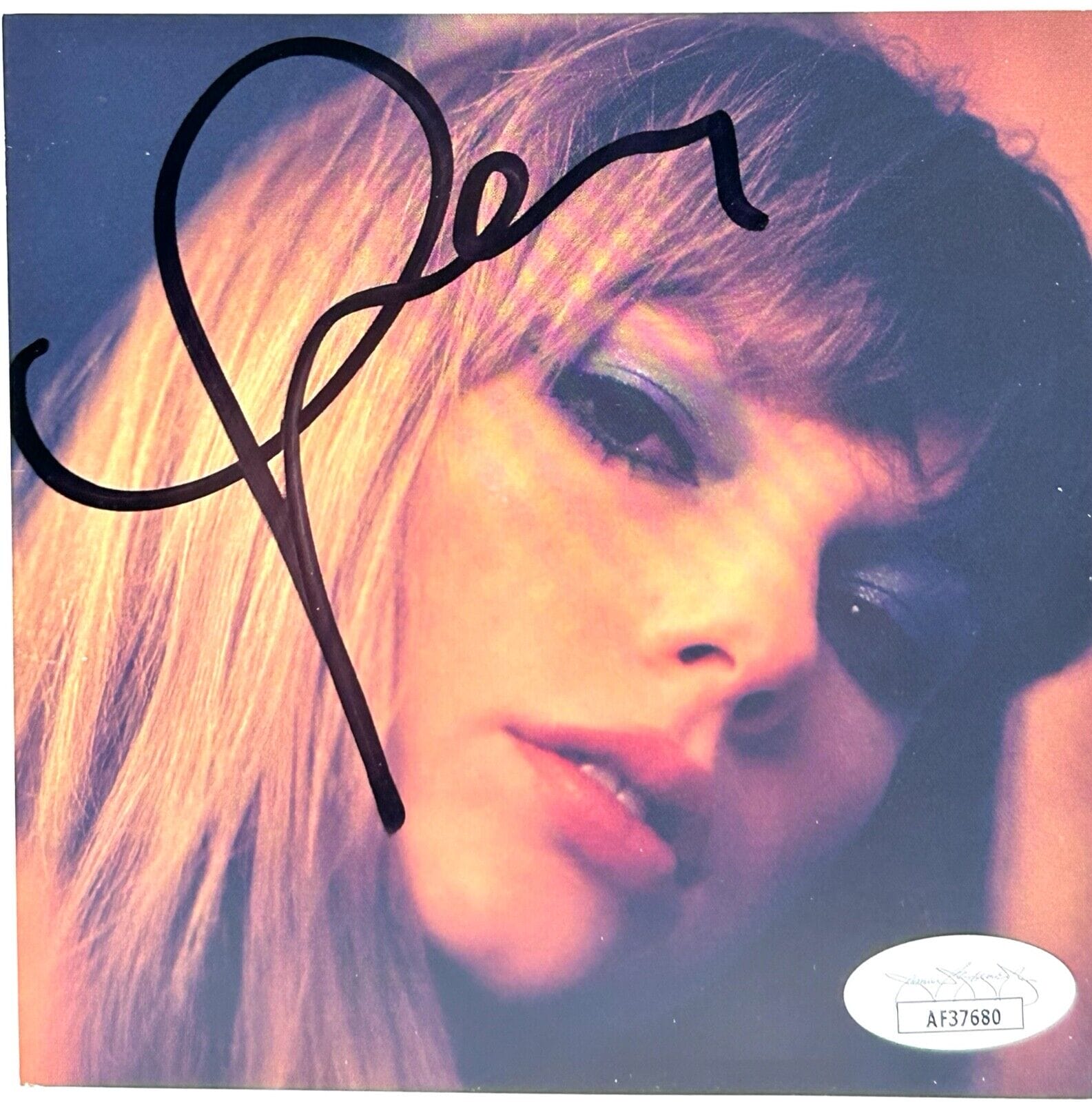 TAYLOR SWIFT Signed Autograph CD Insert TAYLOR SWIFT Signed Autograph CD Insert