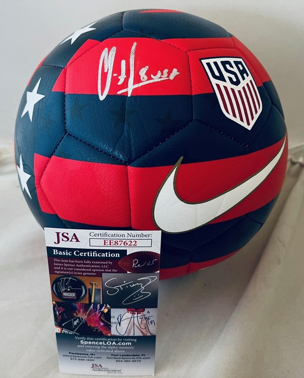 Clint Dempsey Seattle Sounders signed Team USA Nike Prestige Soccer ... Clint Dempsey Seattle Sounders signed Team USA Nike Prestige Soccer ...