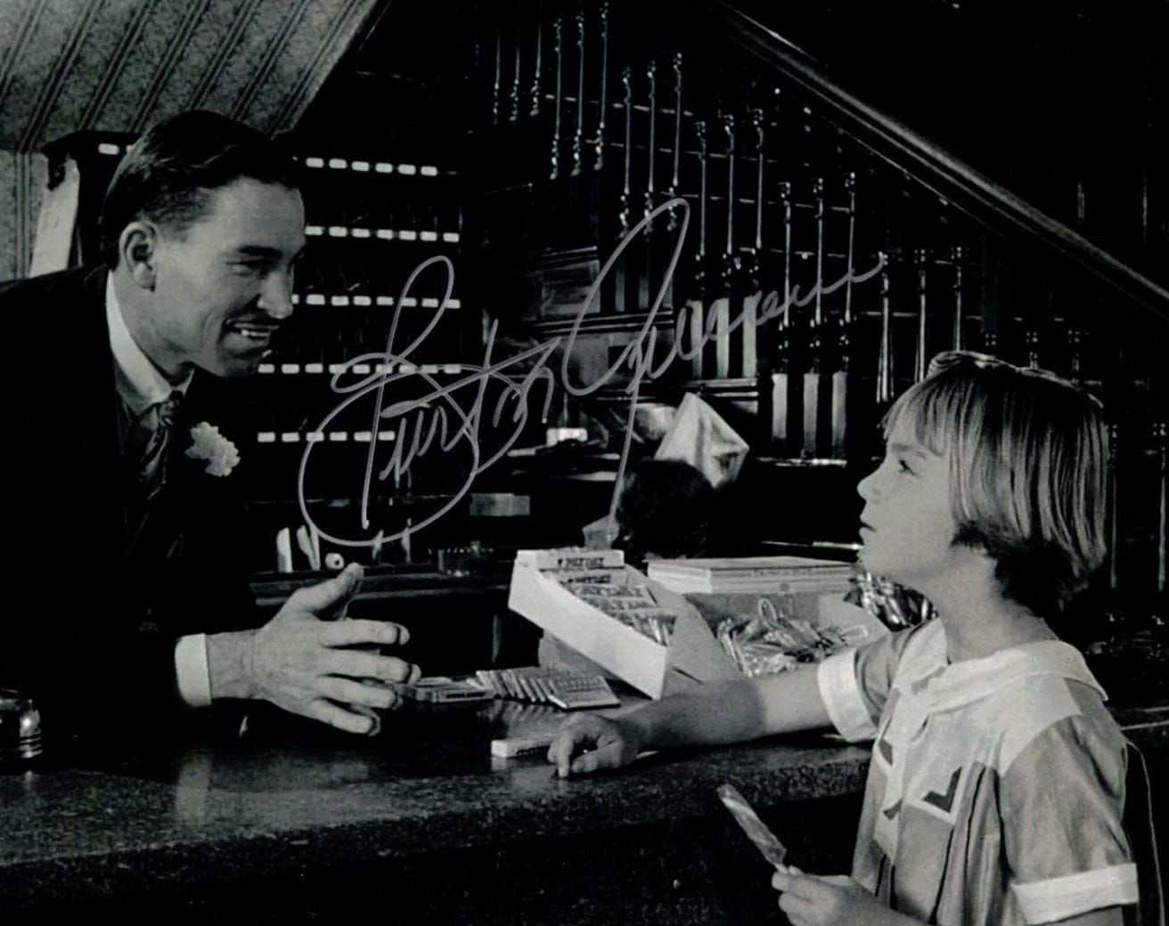 GFA Paper Moon '73 Movie * BURTON GILLIAM * Signed 8x10 Photo w/ Story ... GFA Paper Moon '73 Movie * BURTON GILLIAM * Signed 8x10 Photo w/ Story ...