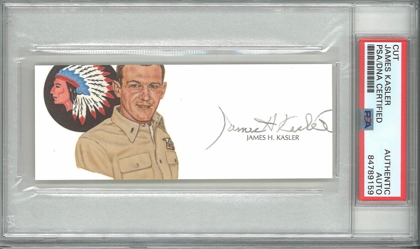 JAMES KASLER SIGNED CUT SIGNATURE PSA DNA 84789159 (D) KOREAN WAR ACE ... JAMES KASLER SIGNED CUT SIGNATURE PSA DNA 84789159 (D) KOREAN WAR ACE ...