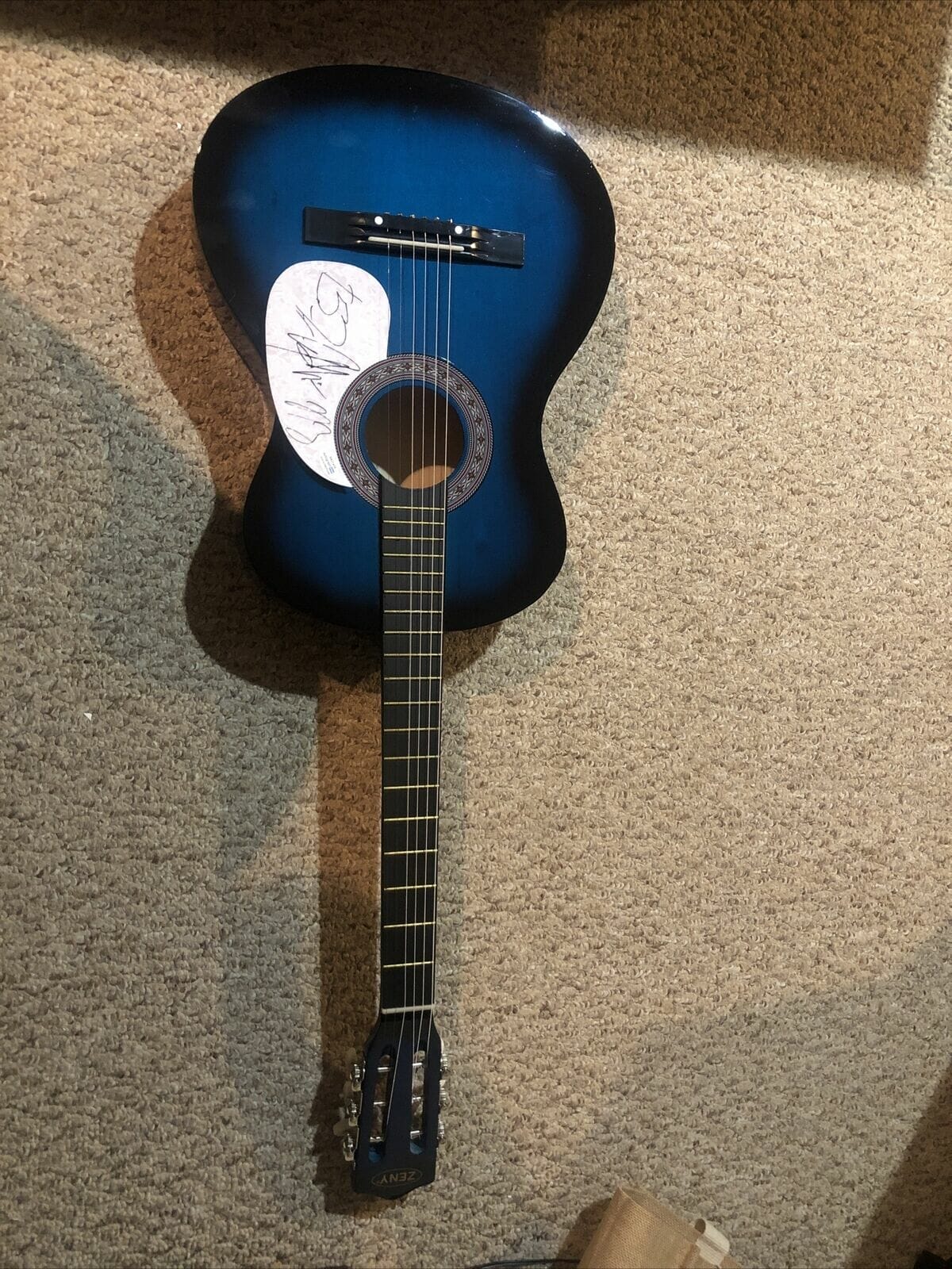 JUDAH & THE LION SIGNED AUTOGRAPH 38” ACOUSTIC GUITAR ACOA COA ROCK FOLK | Autographia