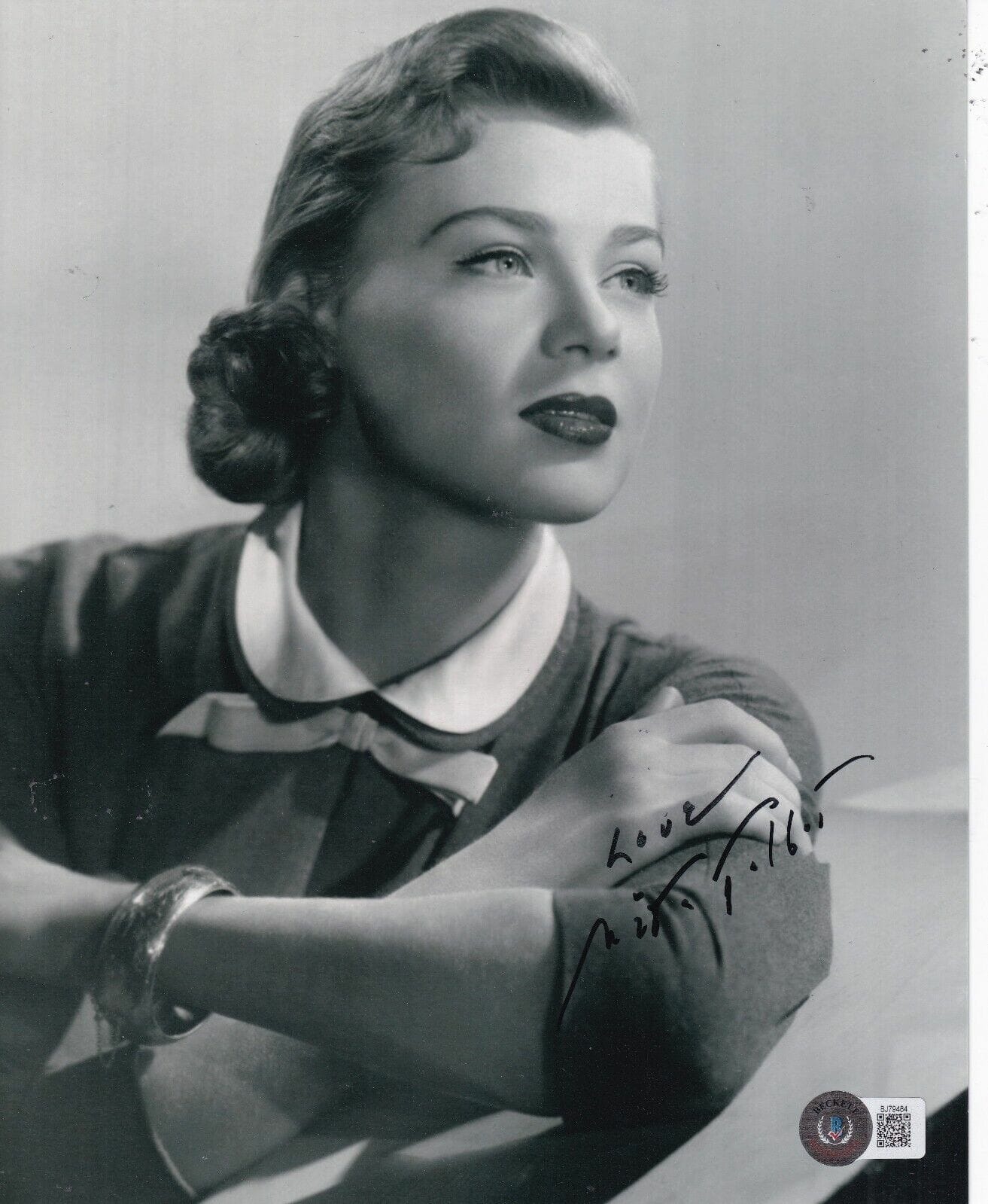 Nita Talbot Signed Hogans Heroes Marya 8x10 Photo Beckett Bas Bj79484 Opens In A New Window