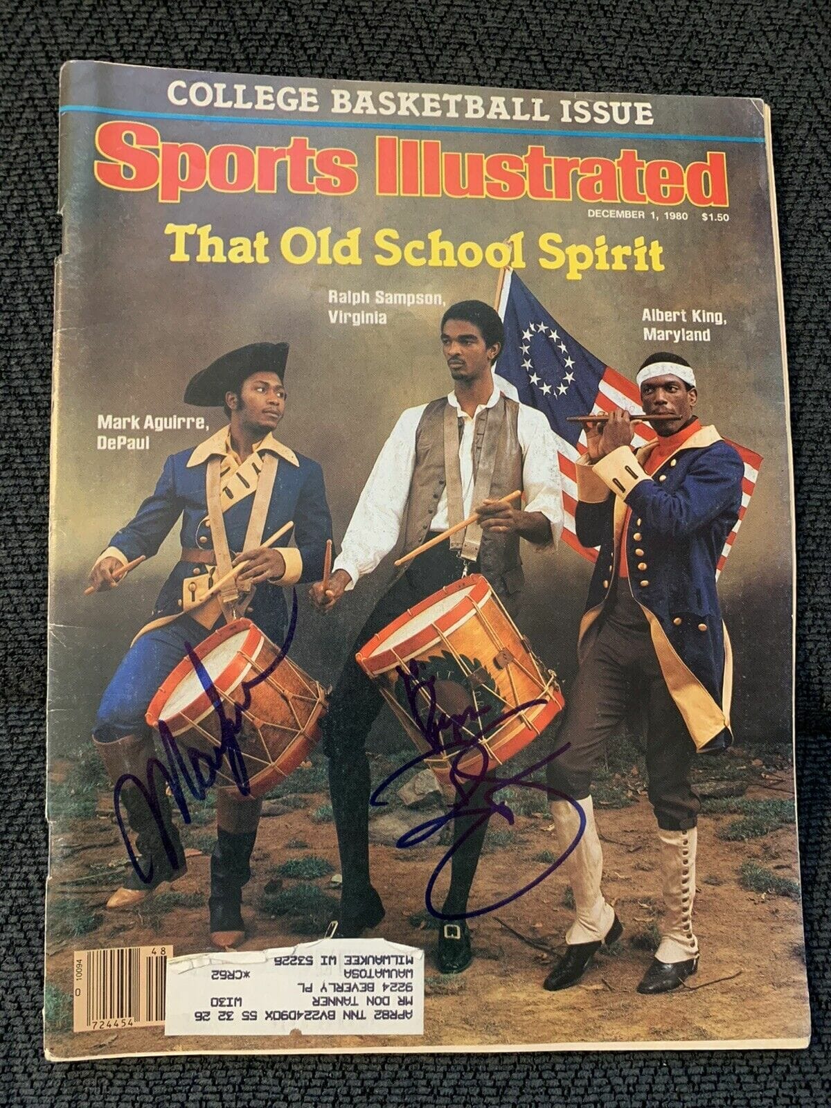 Mark Aguirre Ralph Sampson Signed Sports Illustrated Magazine Autograph ... Mark Aguirre Ralph Sampson Signed Sports Illustrated Magazine Autograph ...