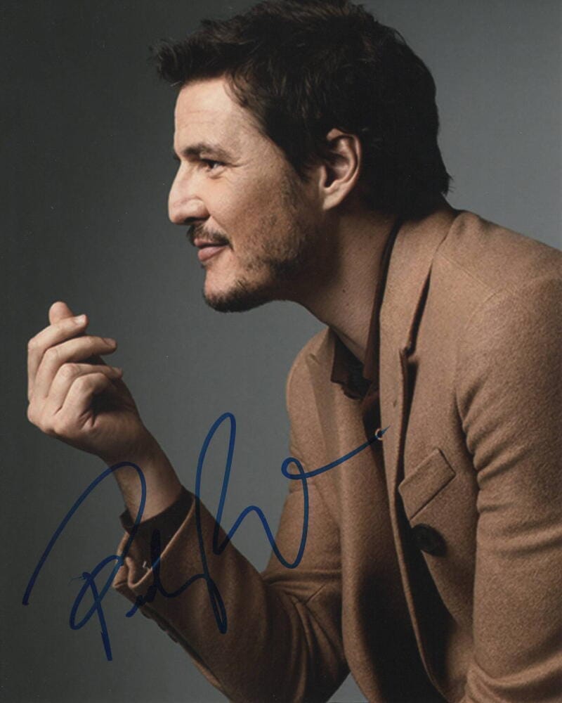 PEDRO PASCAL SIGNED AUTOGRAPH 8X10 PHOTO - THE MANDALORIAN GAME OF ...